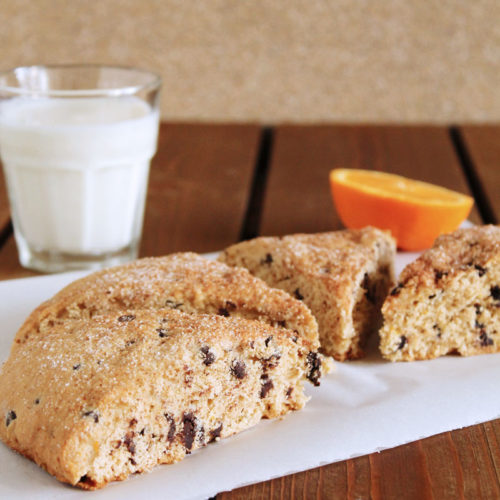 Scones με ξινόγαλα και κομμάτια σοκολάτας - The one with all the tastes