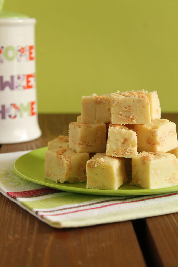 Fudge με λευκή σοκολάτα - The one with all the tastes