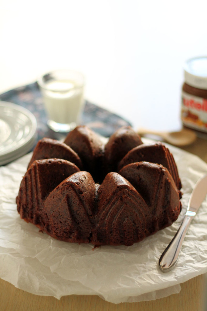 Κέικ με μπανάνα και nutella - The one with all the tastes