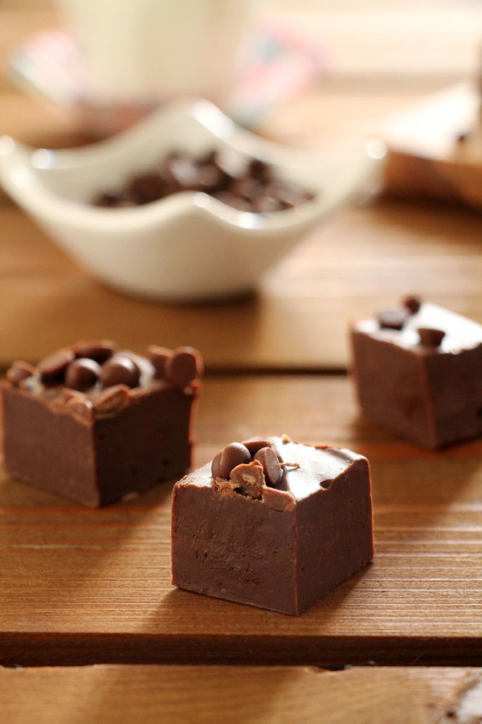 Fudge με σοκολάτα και εσπρέσο - The one with all the tastes