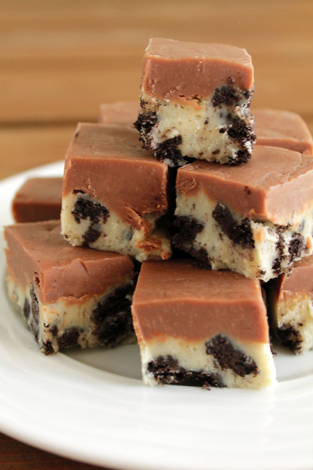 Δίχρωμο fudge με oreo - The one with all the tastes