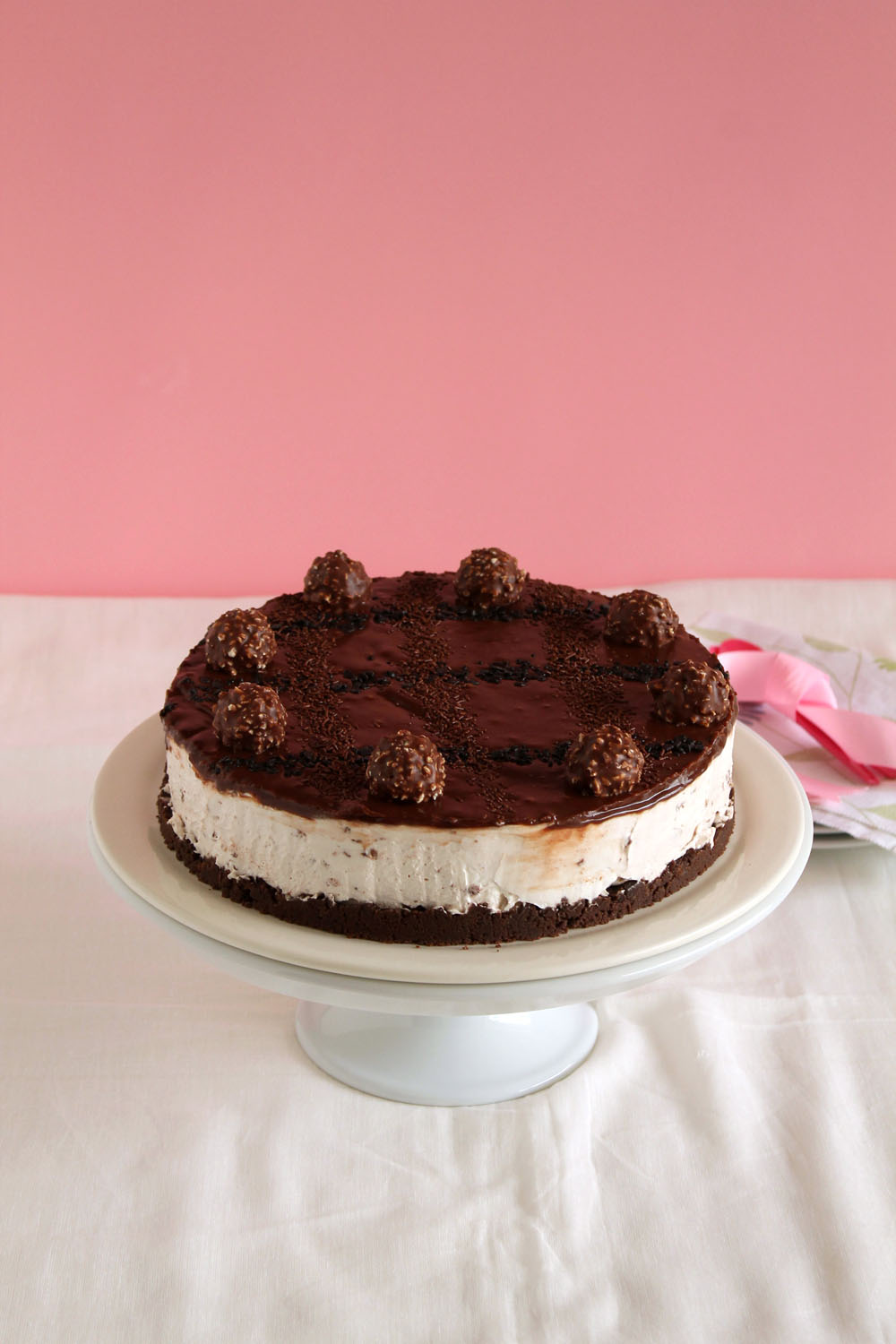 Cheesecake με ferrero rocher - The one with all the tastes