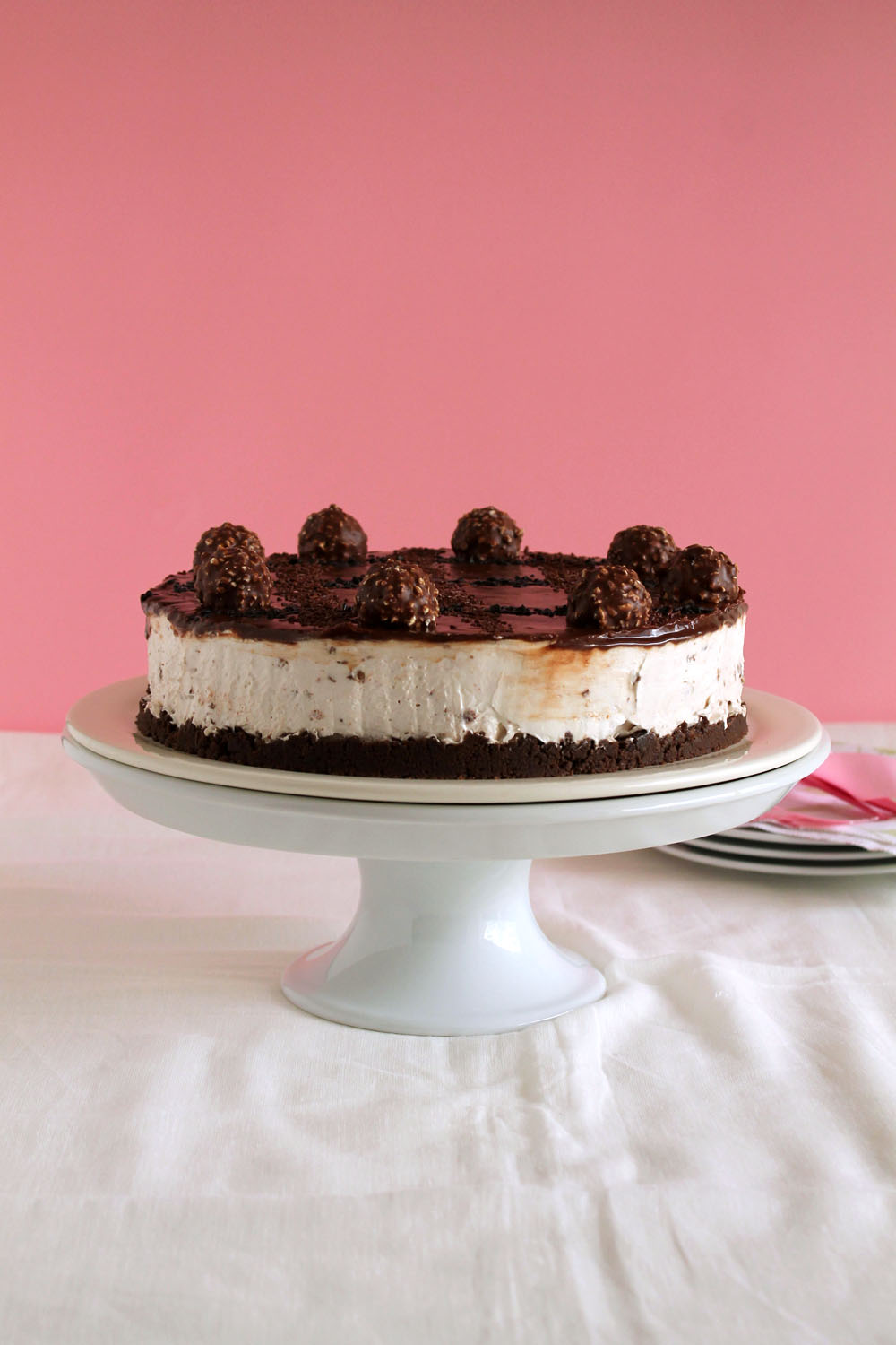 Cheesecake με ferrero rocher - The one with all the tastes