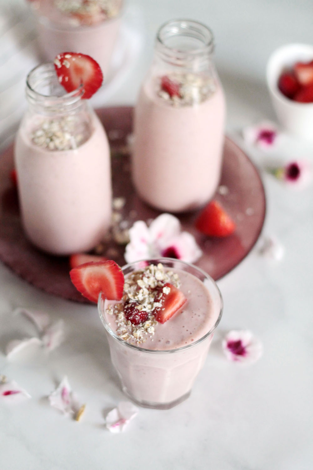 Smoothie με φράουλα και μπανάνα - The one with all the tastes