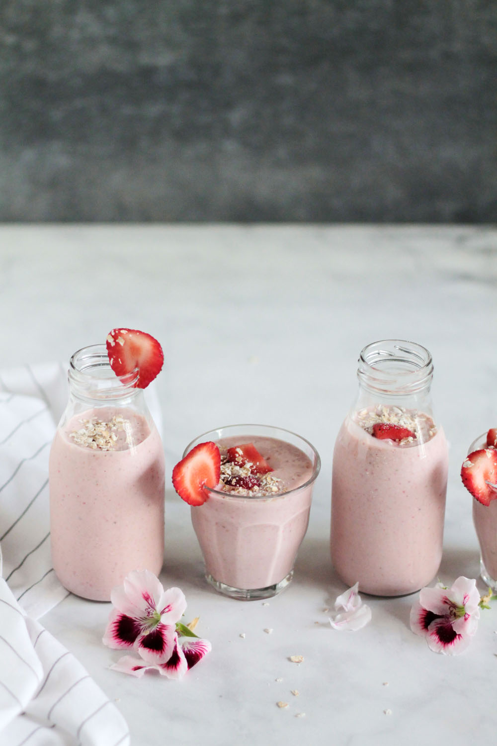 Smoothie με φράουλα και μπανάνα - The one with all the tastes